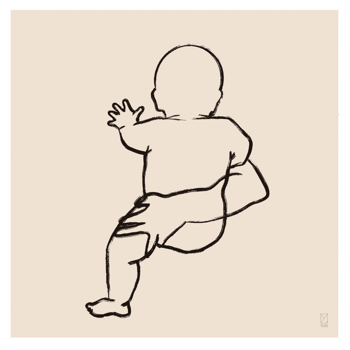 The Hip drawing - The little poster shop